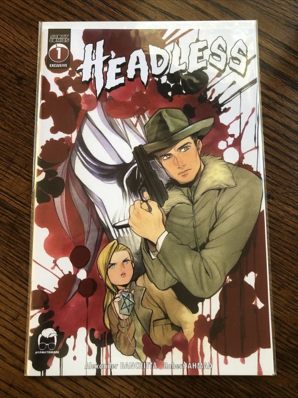 Headless #1 FRESH! Peach Momoko ComicTom Variant 2019 Scout Comics ...