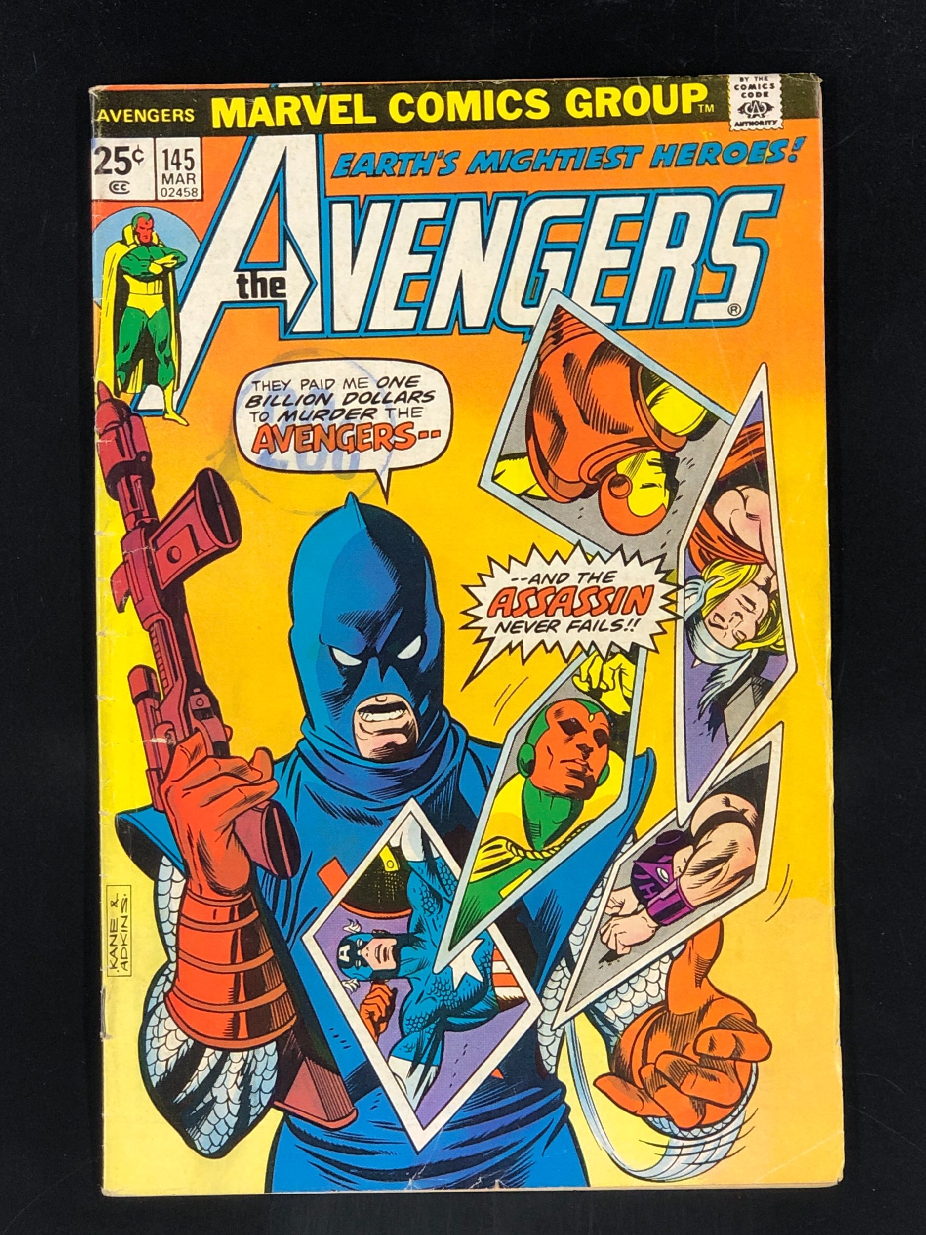 The Avengers #145 (1976) Cover Suspected to Have Inspired New Mutants ...