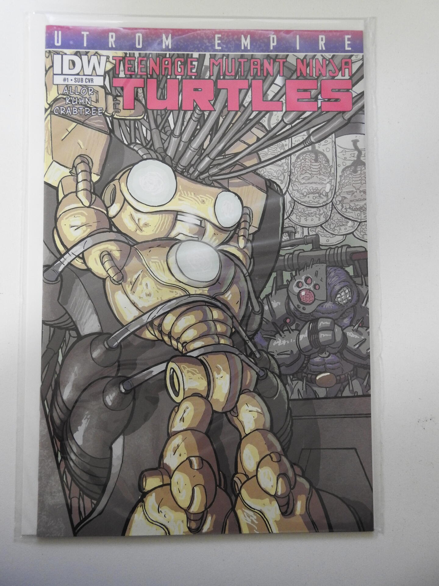 Teenage Mutant Ninja Turtles: Utrom Empire #1 Subscription Cover ...