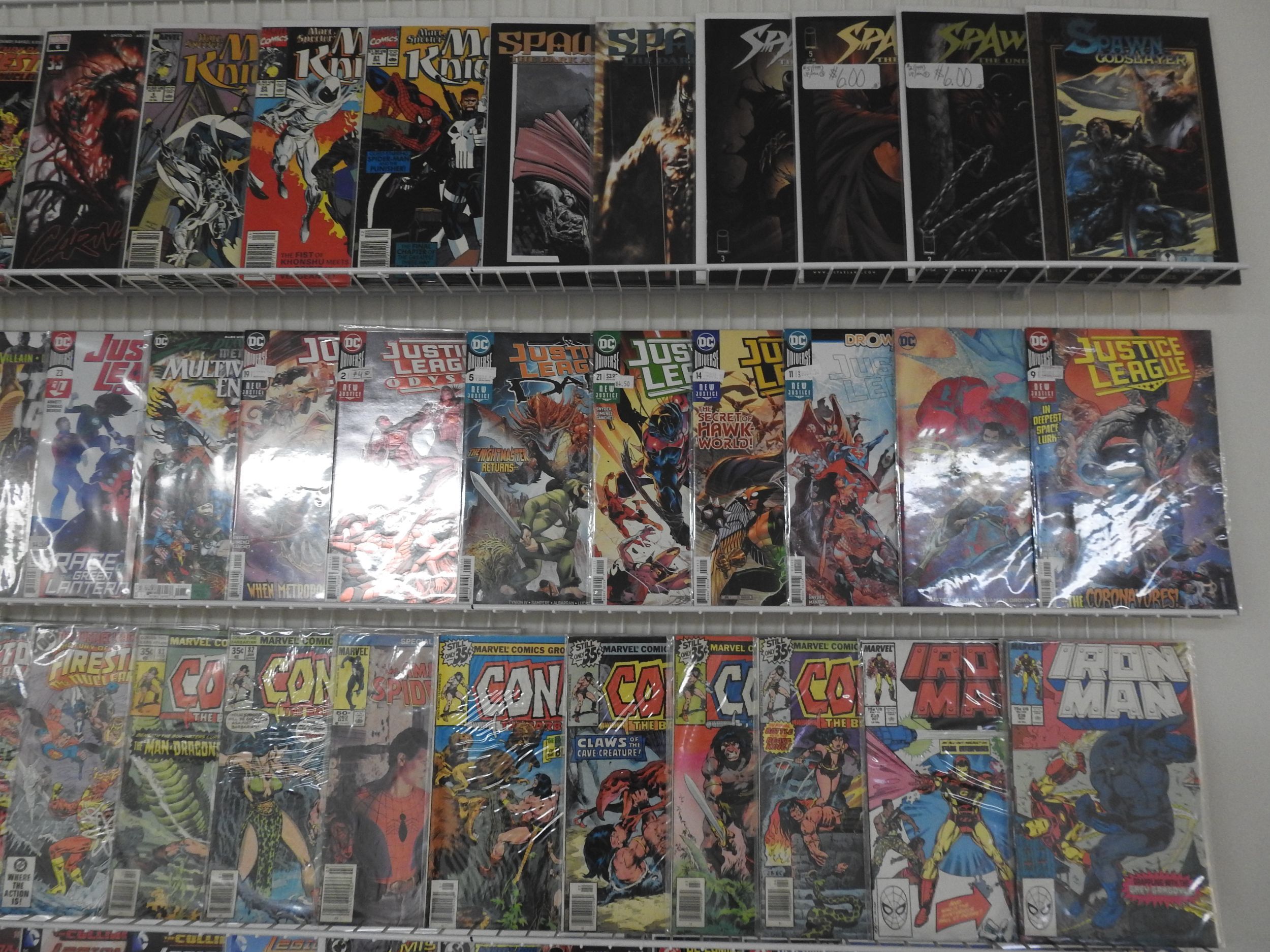 Huge Lot of 160+ Comics W/ Spawn, Iron Man, Conan! Avg. FN/VF Condition ...