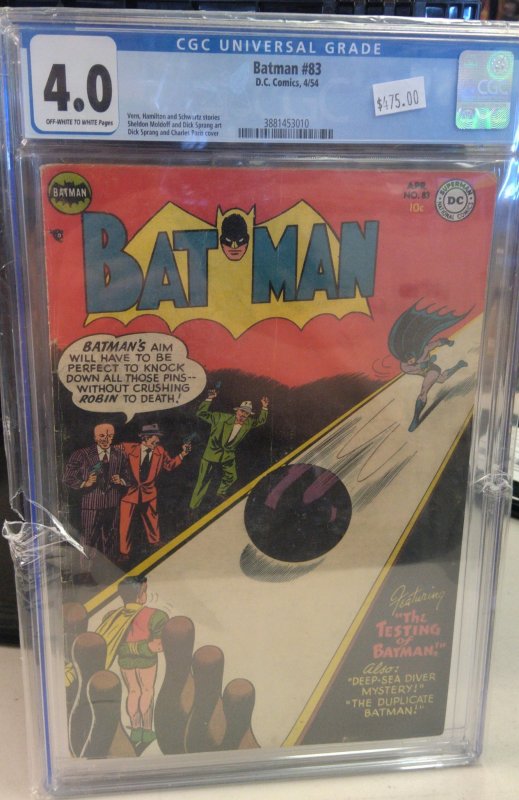 Batman #83 (1954) | Comic Books - Golden Age, DC Comics, Batman ...