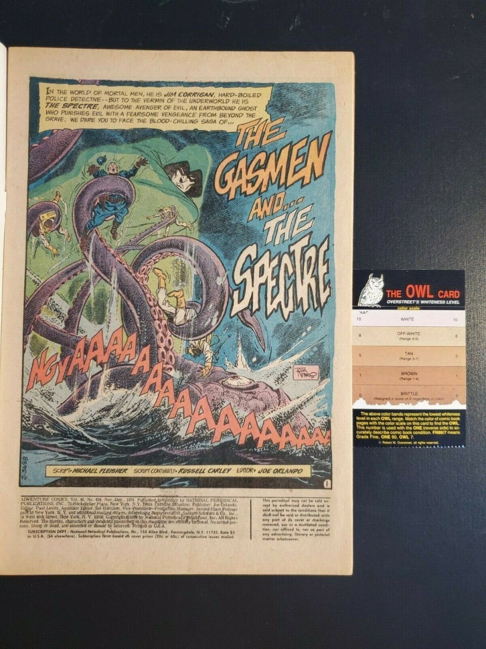 Adventure Comics #436 (1975) VG+ (4.5) Spectre | | Comic Books - Modern ...