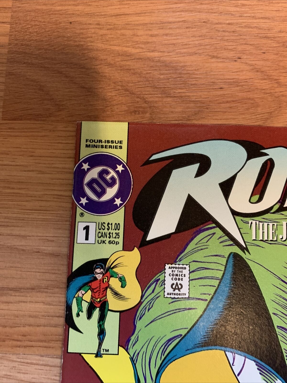 Robin II Comic 1 Copper Age First Print 1991 Chuck Dixon Tom Lyle Smith ...