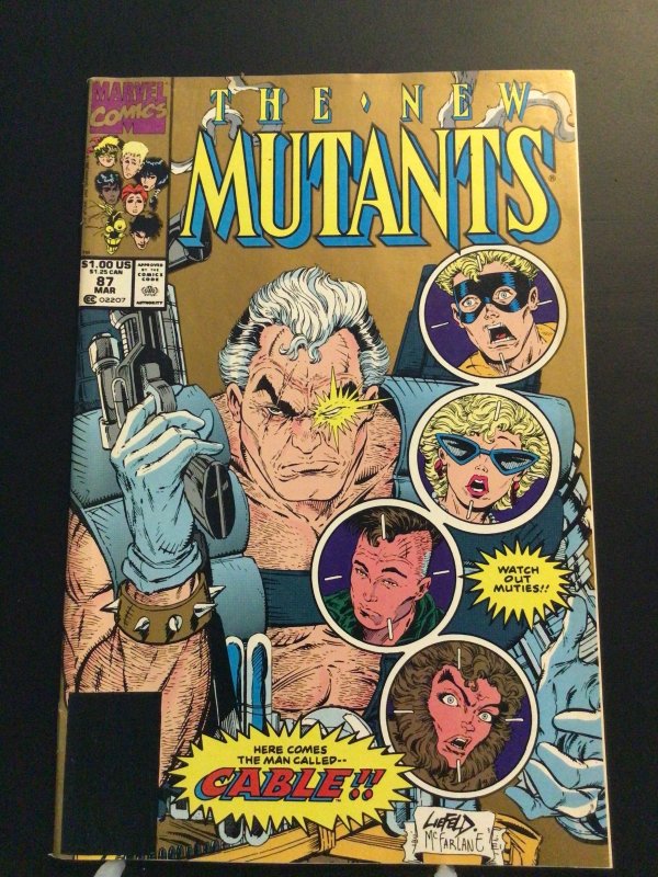 The New Mutants #87 Second Printing Variant (1990) | Comic Books ...
