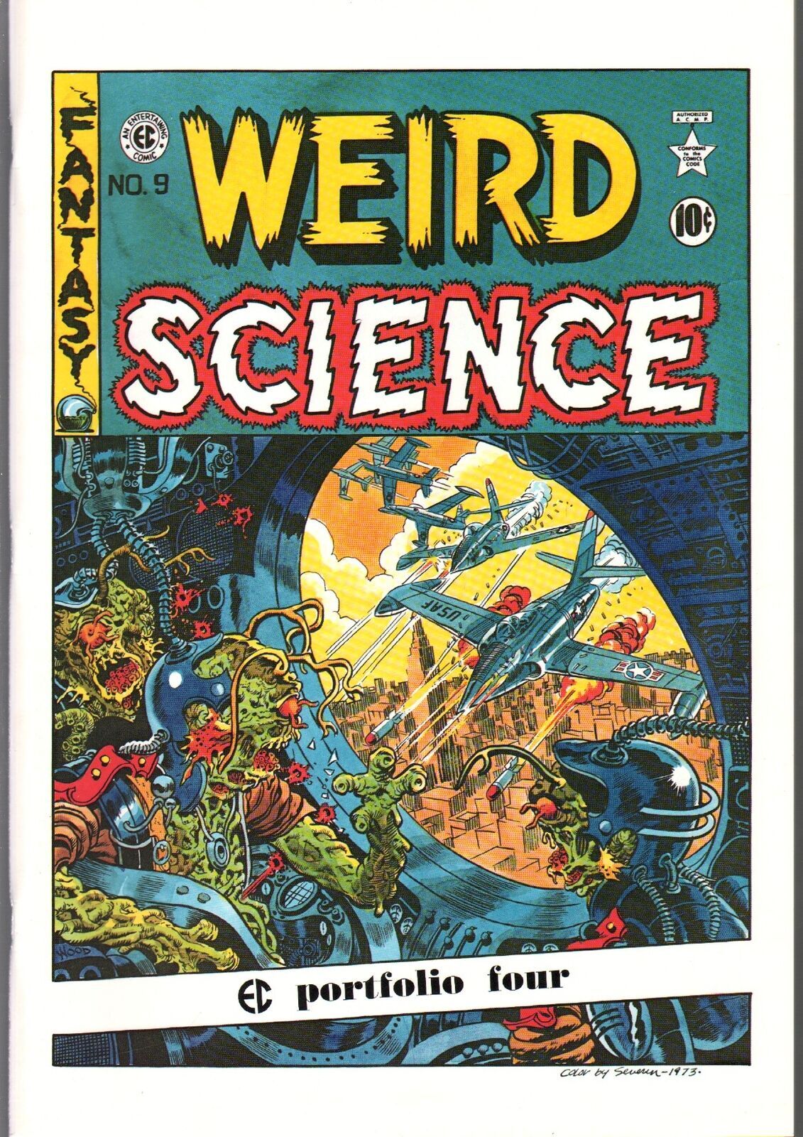 EC Portfolio Four #4 1973-Wally Wood cover-John Severin-Graham Ingles ...