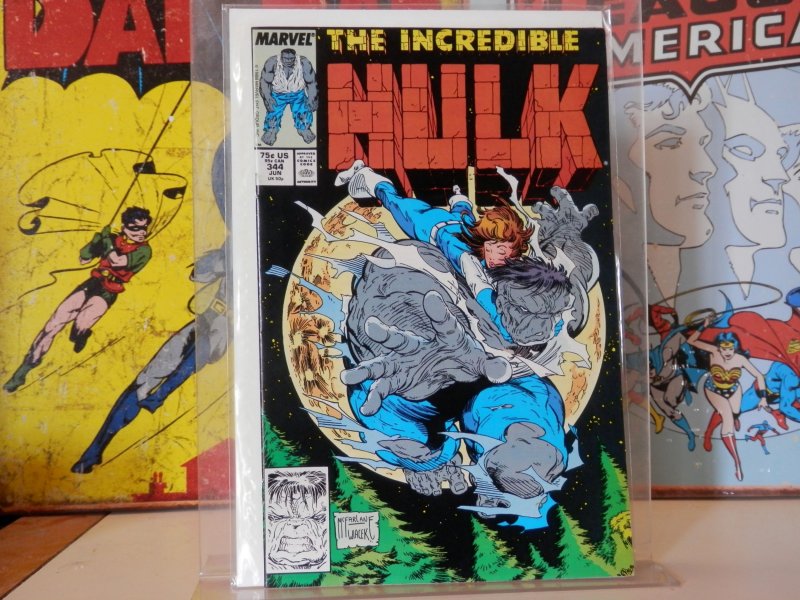 The Incredible Hulk #344 (1988) (8.0) | Comic Books - Copper Age ...
