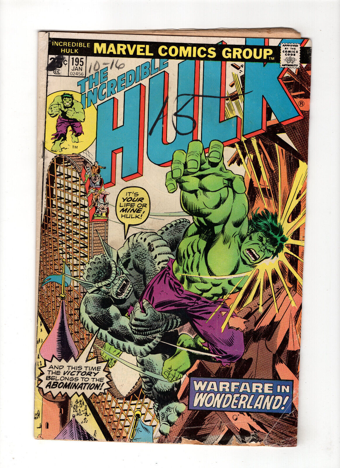 The Incredible Hulk #195 (1976, Marvel Comics) | Comic Books - Bronze ...