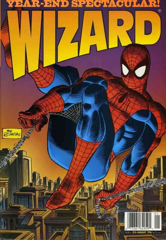 Wizard: The Comics Magazine #53 FN ; Wizard | Spider-Man Romita | Comic ...