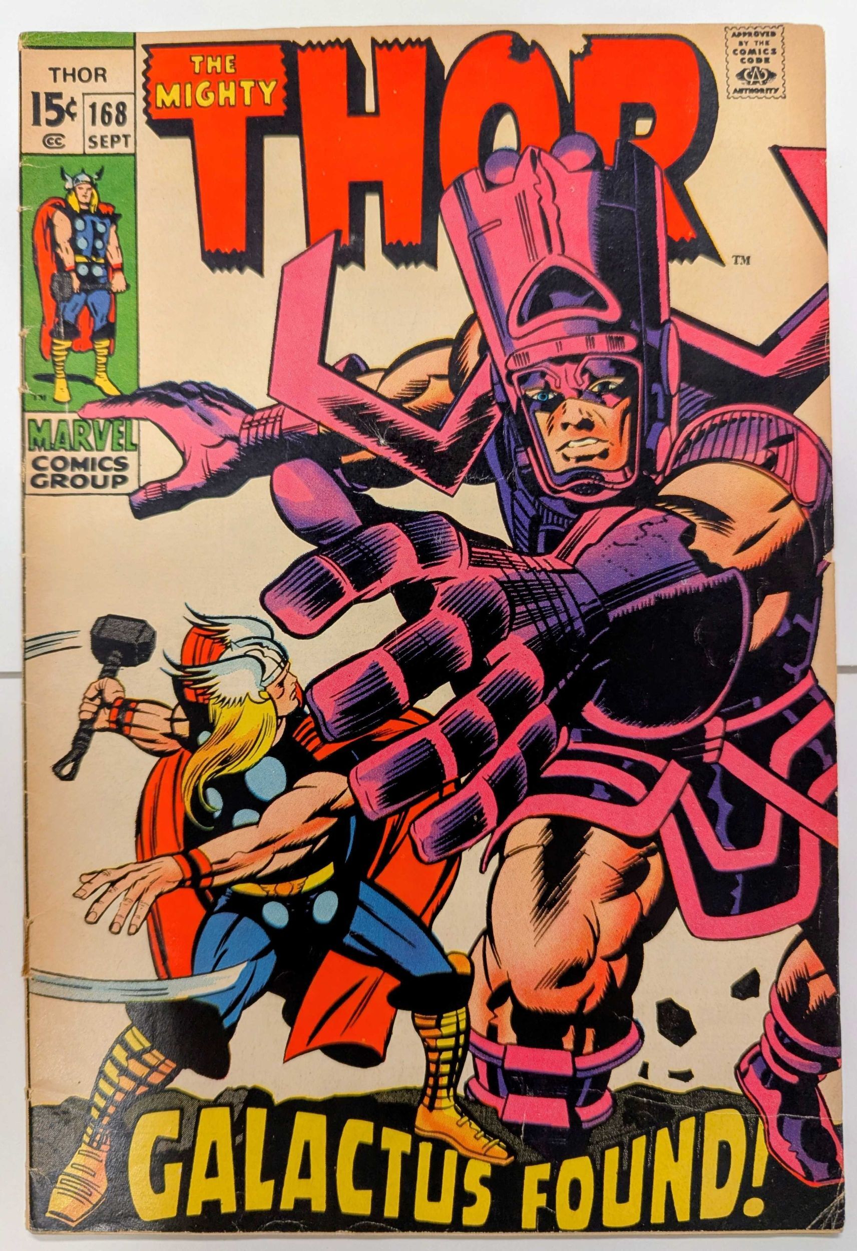 Thor #168 (1969) Thor [Key Issue] | Comic Books - Silver Age, Marvel ...