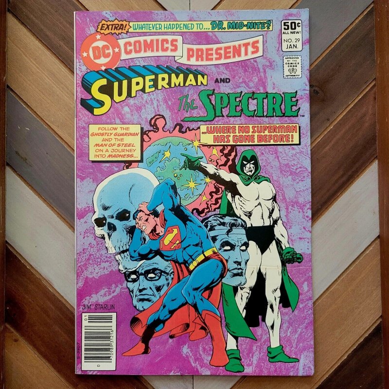 DC Comics Presents #29 VG/FN (1978) SUPERMAN & The SPECTRE (Jim Starlin ...