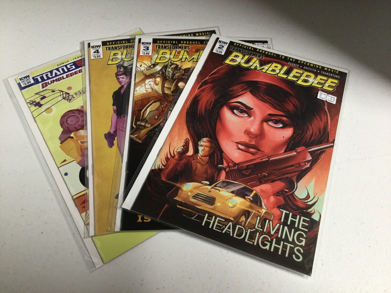 Transformers Bumblebee 2 3 4 Go For The Gold One-Shot Nm Near Mint IDW ...
