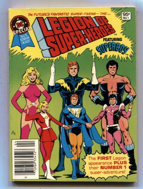 DC Special Blue Ribbon Digest #1 1980 - Legion Of Super-heroes | Comic ...