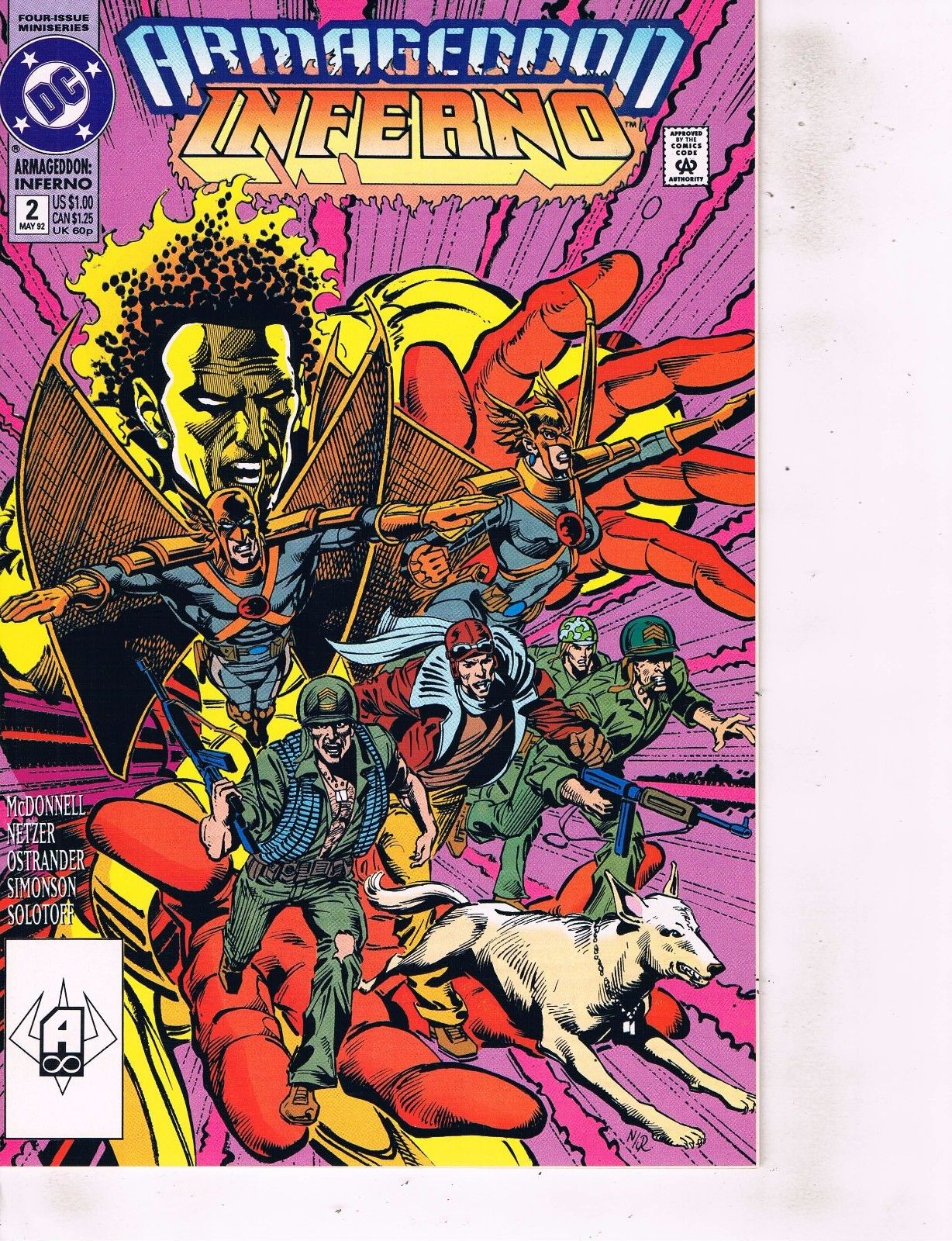 Lot Of 2 Comic Books DC Armageddon Inferno #1 and #2 Batman MS12 ...