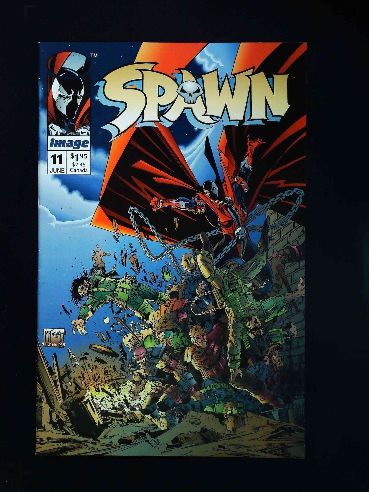 Spawn #11D Image Comics 1993 Vf+ Direct Edition Variant | International - Comic Books, Abril ...