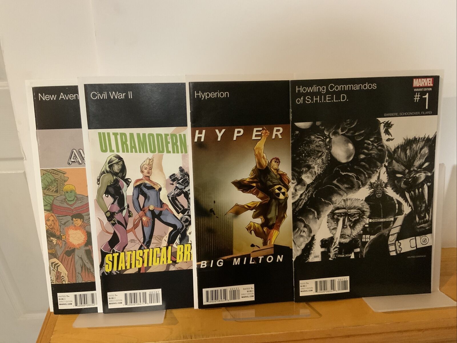 Howling Commandos, Hyperion, Civil War II, 1, NM, New Avengers 1, VF ...