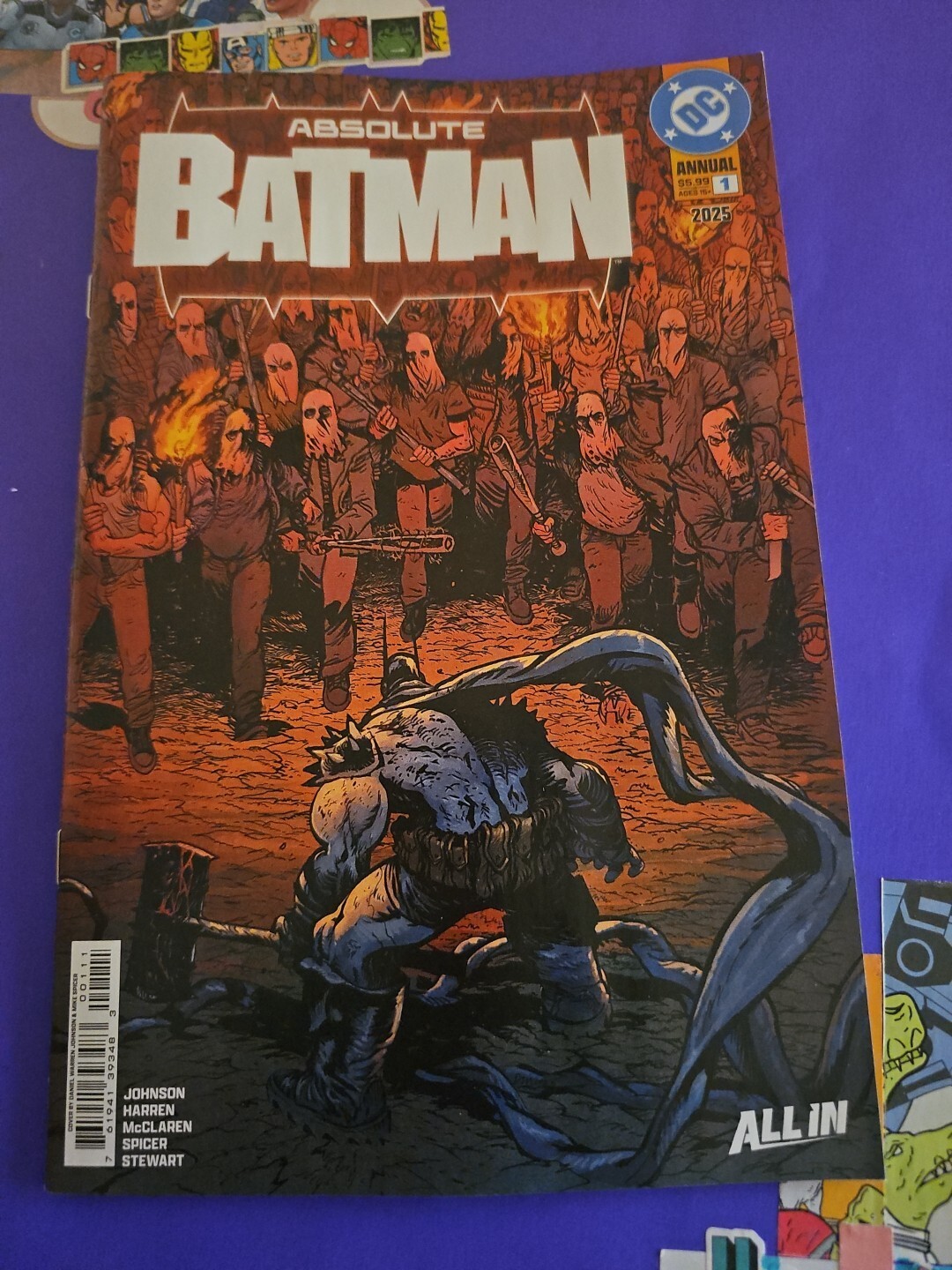 Absolute Batman Annual 1 2025 Yes! 25 Dollars Shipped! | Comic Books ...