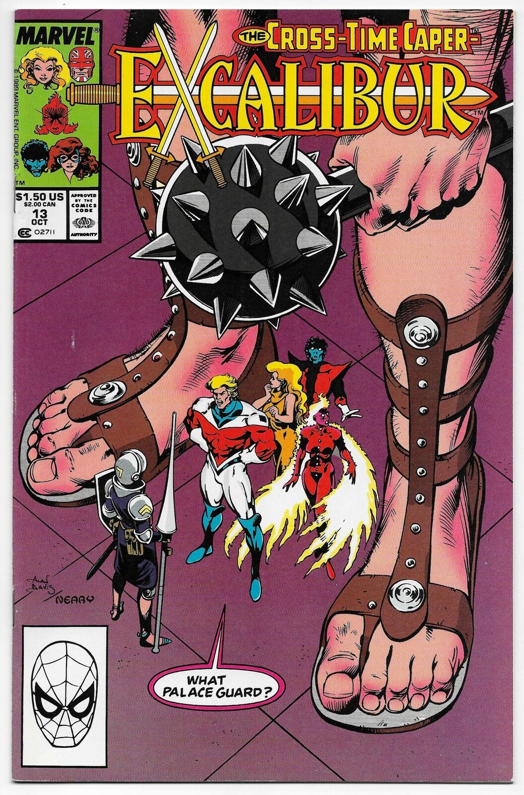 Excalibur #13 Phoenix | Nightcrawler (Marvel, 1989) VF/NM | Comic Books ...