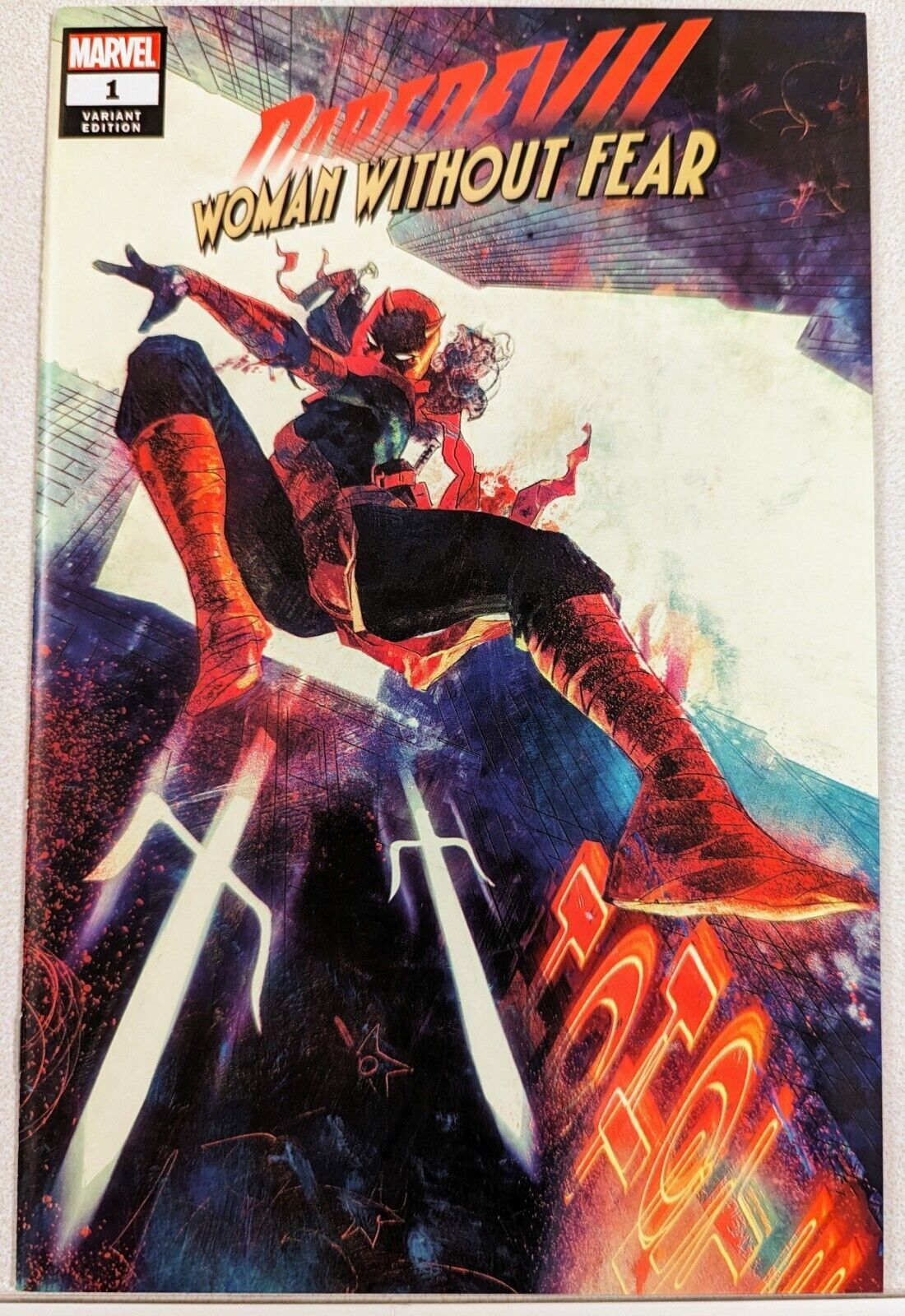 Daredevil Woman Without Fear Number #1 NM Marco Mastrazzo Trade And ...