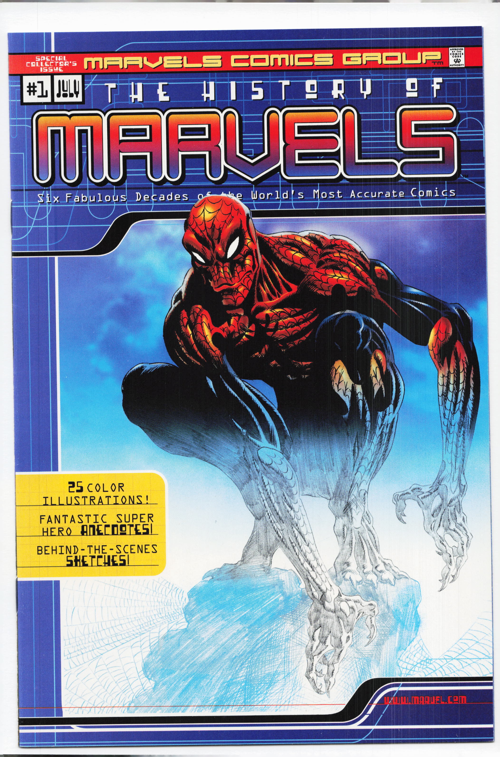 The History of Marvels Comics (2000) Spider-Man | Comic Books - Modern ...