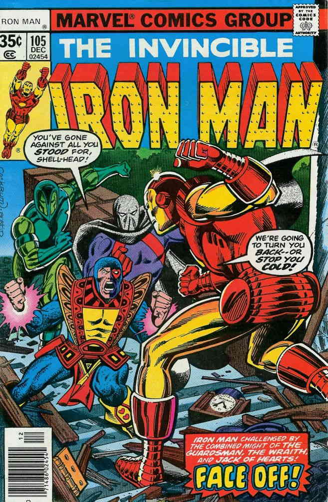 Iron Man (1st Series) #105 VG ; Marvel | low grade comic Bill Mantlo ...