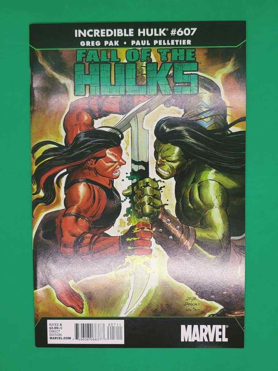 Incredible Hulk #607 Fall of the Hulks NM Marvel Comics C2A | Comic ...