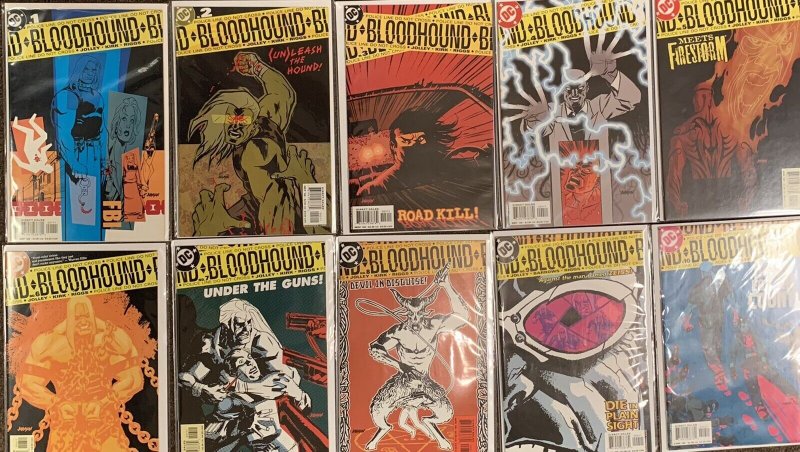 Bloodhound complete set # 1 2 3 4 5 6 7 8 9 10 NM DC Comics Lot | Comic ...