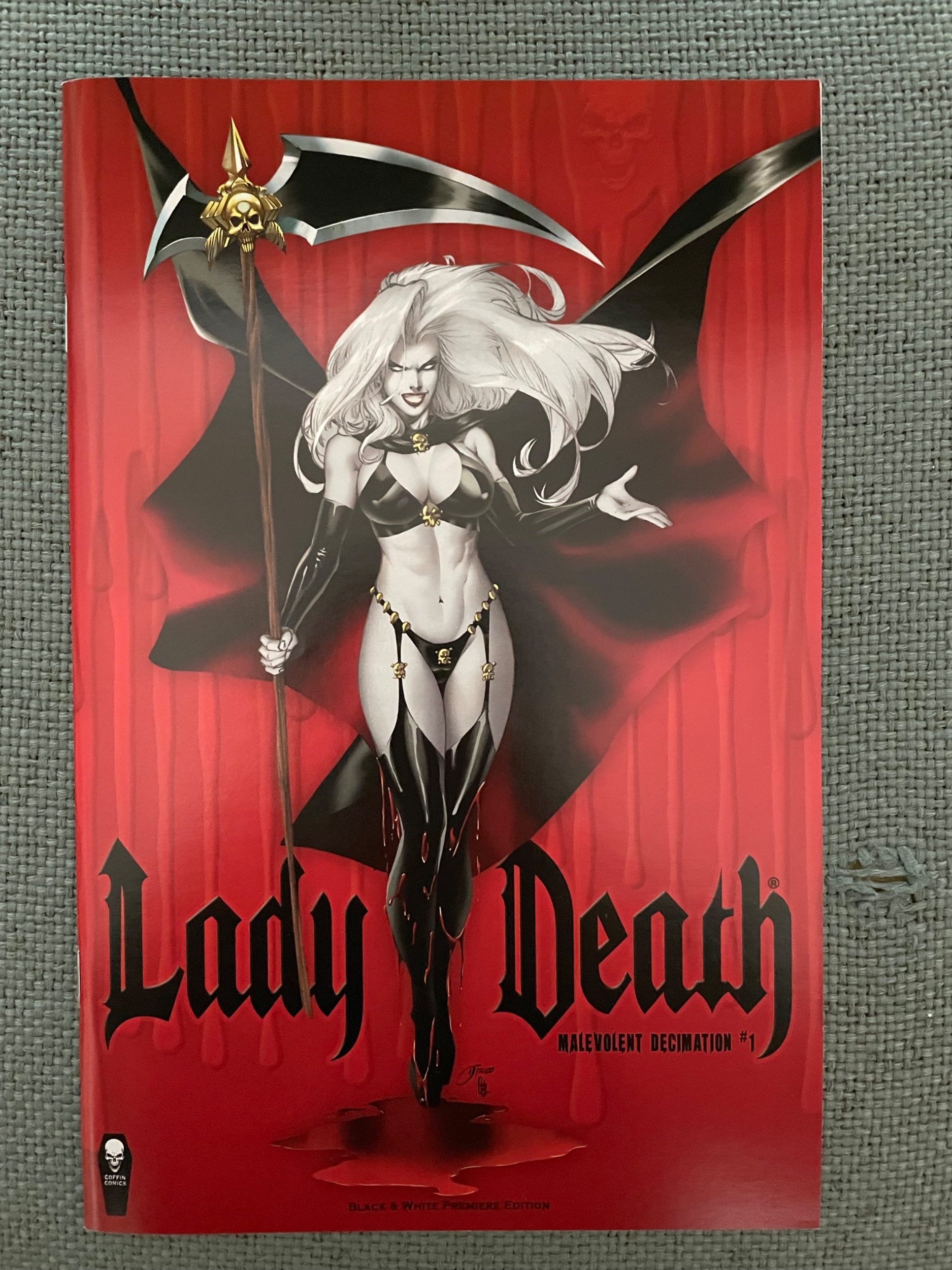 Lady Death: Malevolent Decimation (Black & White Premiere Edition) (2020) | Comic Books - Modern ...