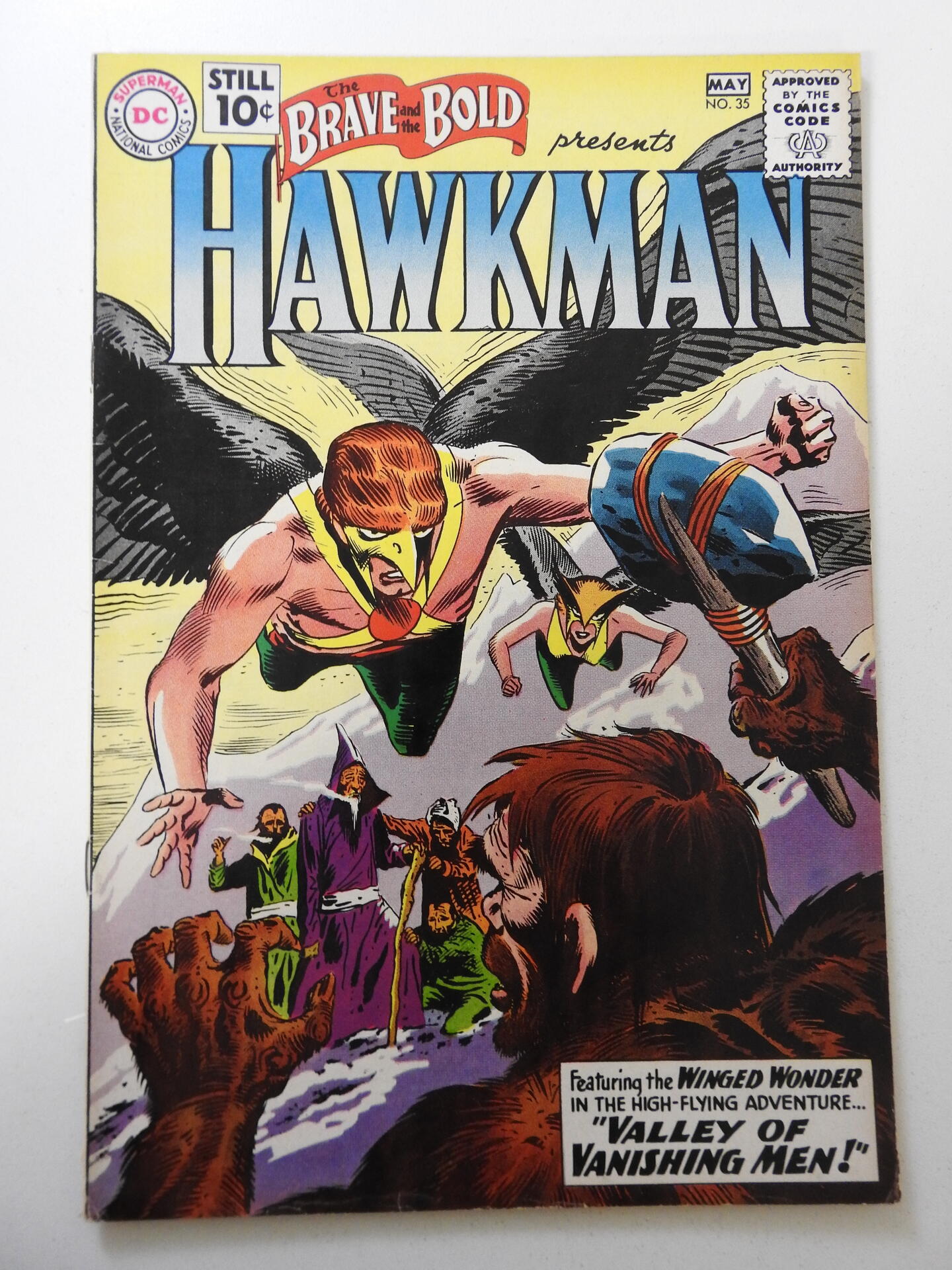 The Brave and the Bold #35 (1961) VG+ Condition 1 in spine split ...