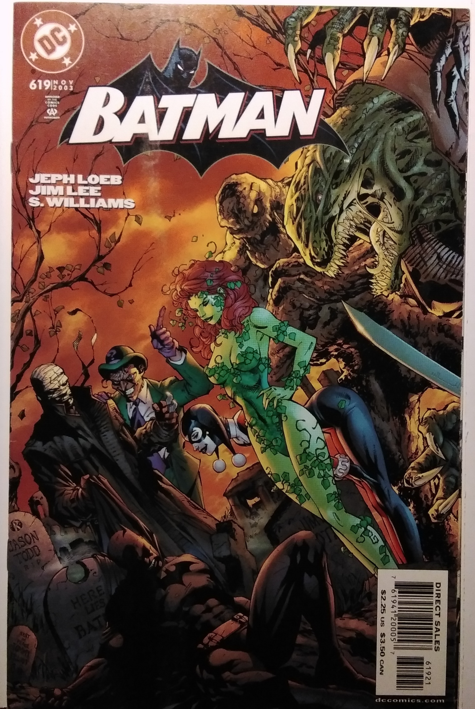 Batman 619 1st Hush Jim Lee Villain Variant | Comic Books - Modern Age ...