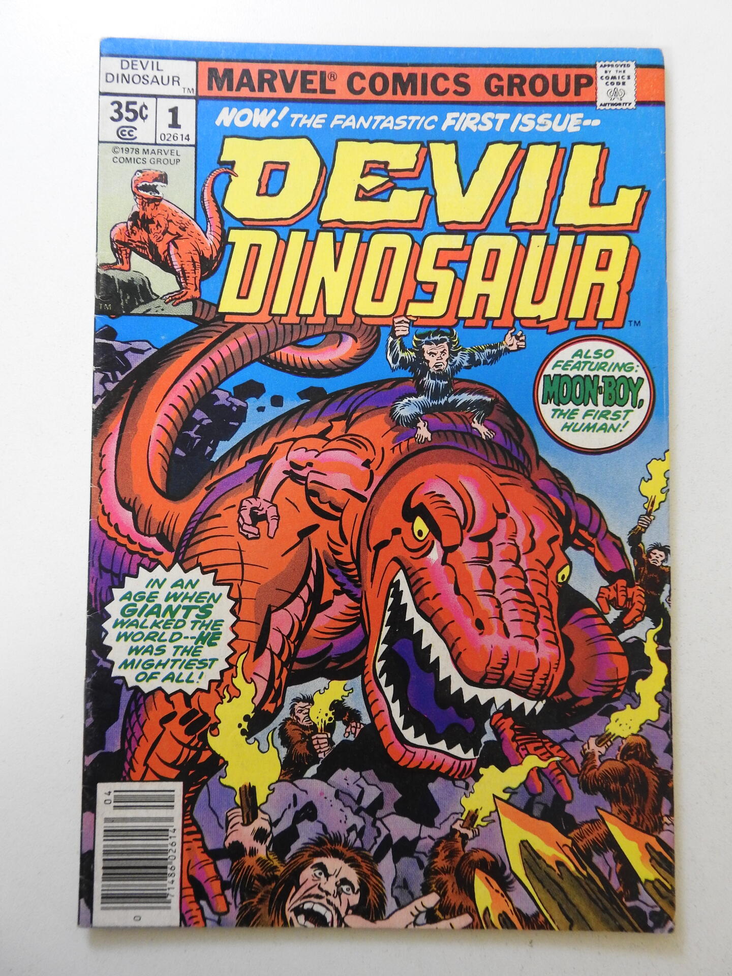 Devil Dinosaur #1 (1978) FN+ Condition! | Comic Books - Bronze Age, Marvel / HipComic