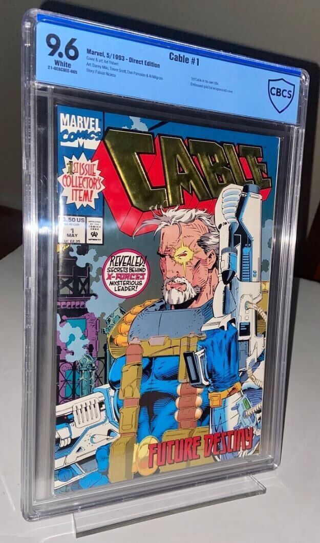 Cable #1- Key & Origin of Cable, 1st appearance of Clan Chosen CBCS 9.6 ...