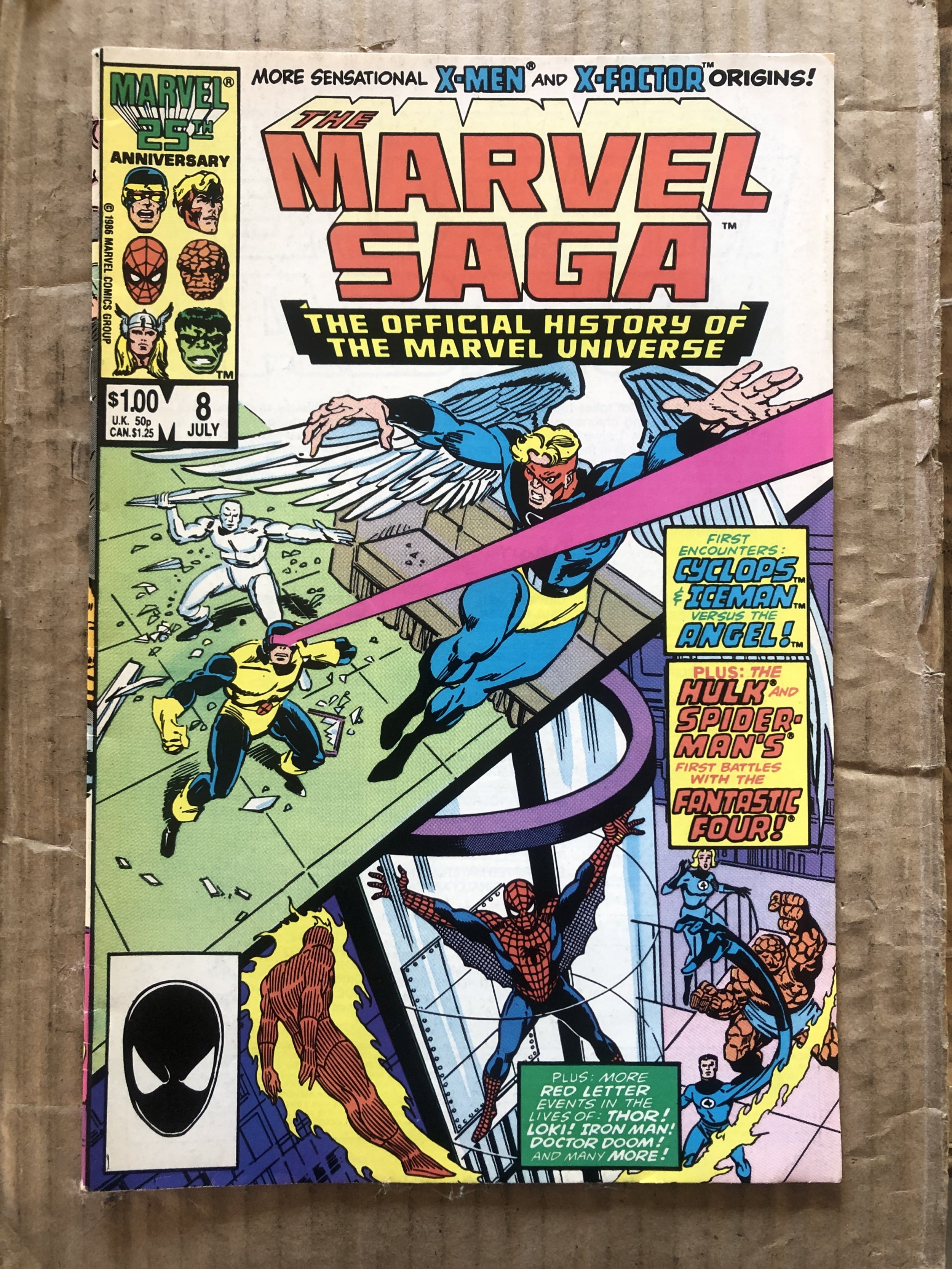 The Marvel Saga The Official History of the Marvel Universe #8 Direct ...