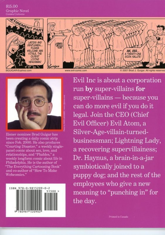 Evil Inc. Annual Report Trade Paperback Set 1,2,3,4 (Cover Prices $82. ...