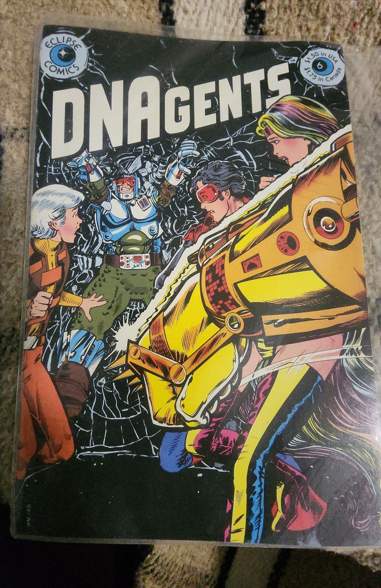 DNAgents #6 (1983) | Comic Books - Bronze Age, Eclipse / HipComic