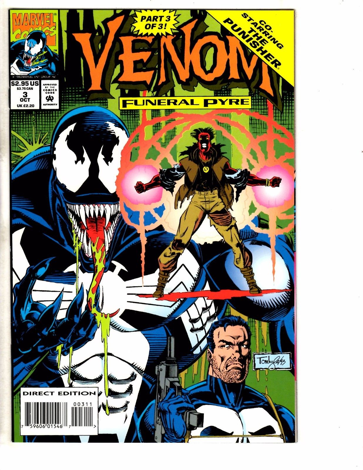 Venom Funeral Pyre Complete Marvel Comics Ltd Series # 1 2 3 Carnage ...