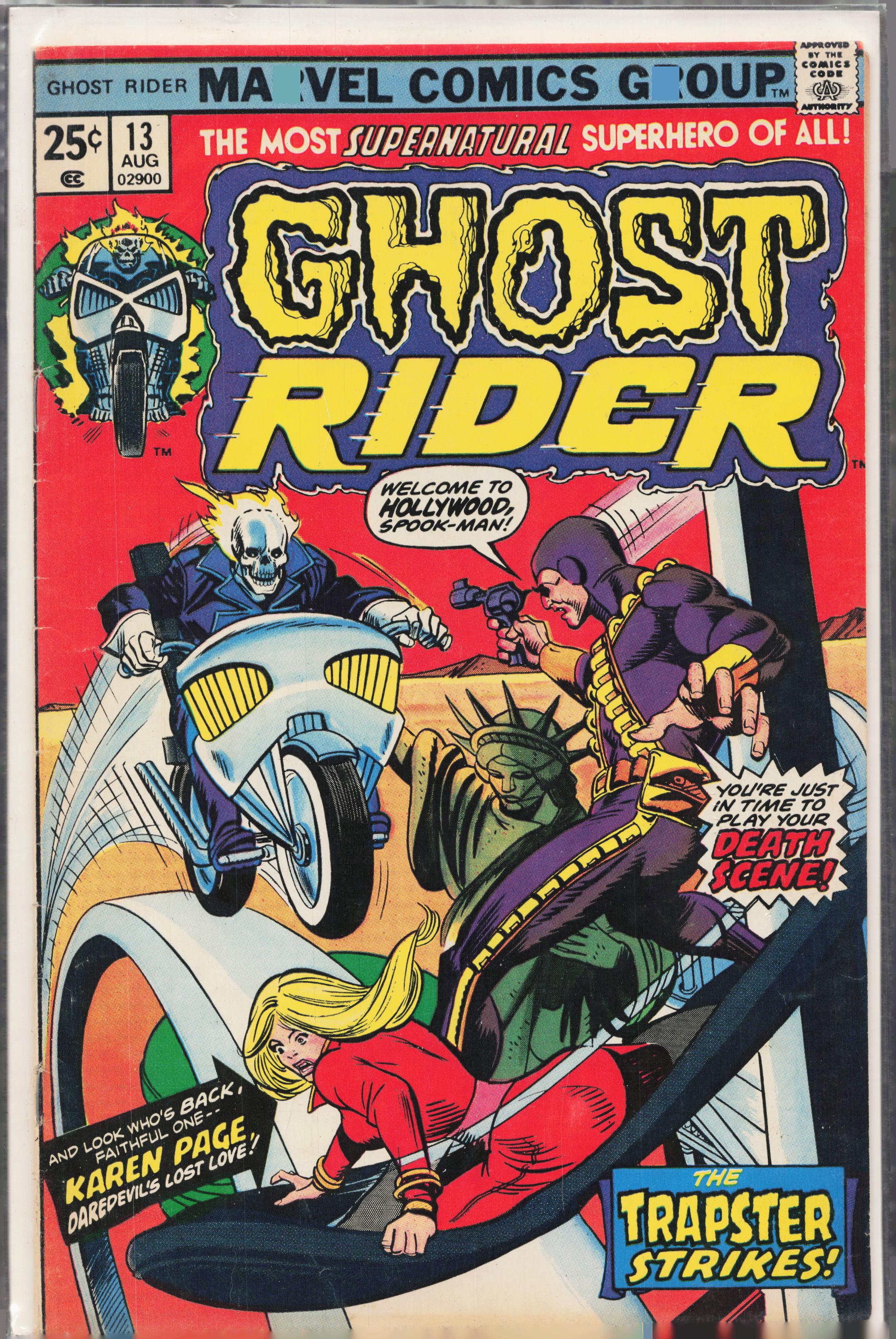 Ghost Rider #13 (1975) Ghost Rider | Comic Books - Bronze Age, Marvel ...