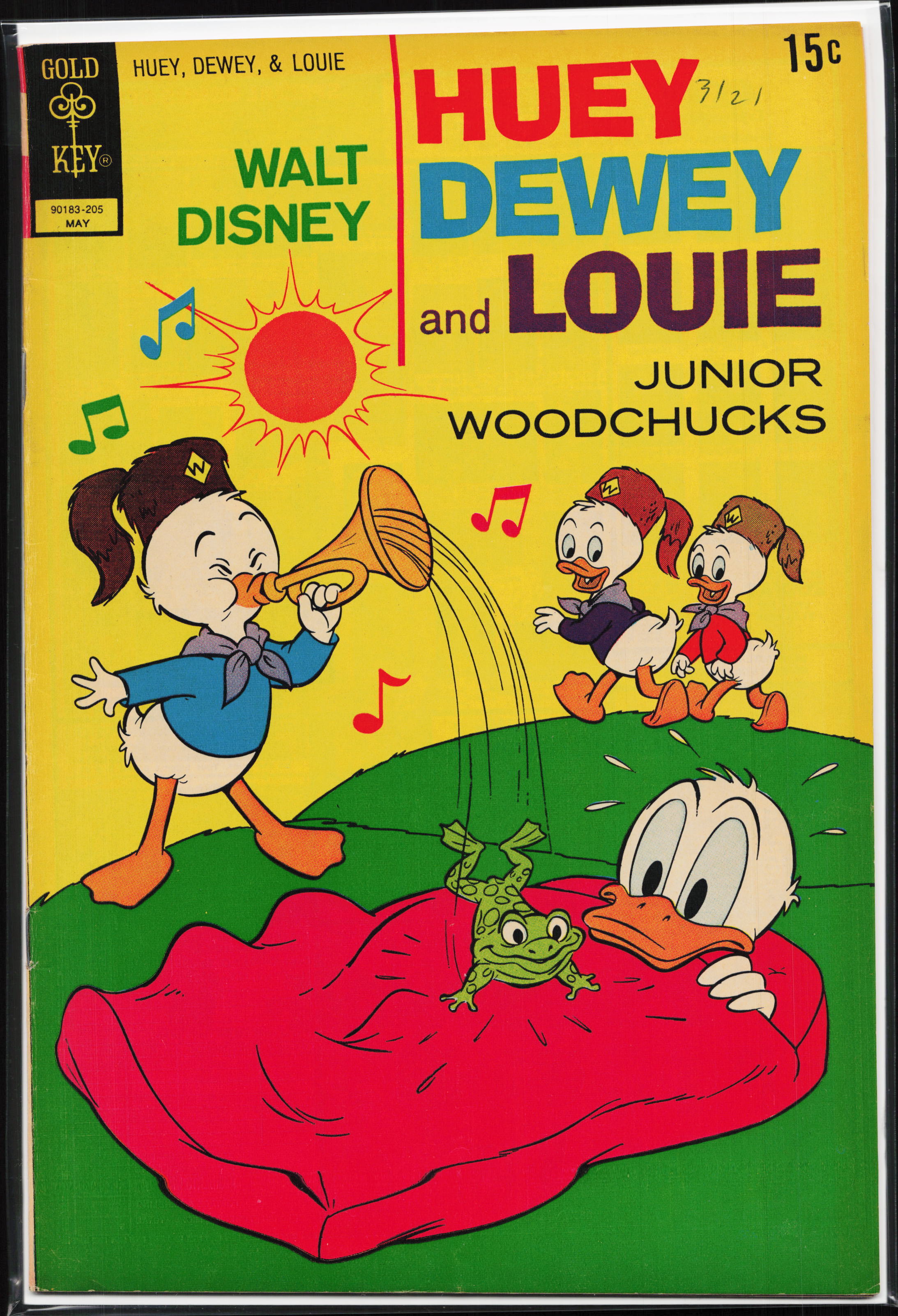 Walt Disney Huey, Dewey and Louie Junior Woodchucks #14 (1972) Huey ...