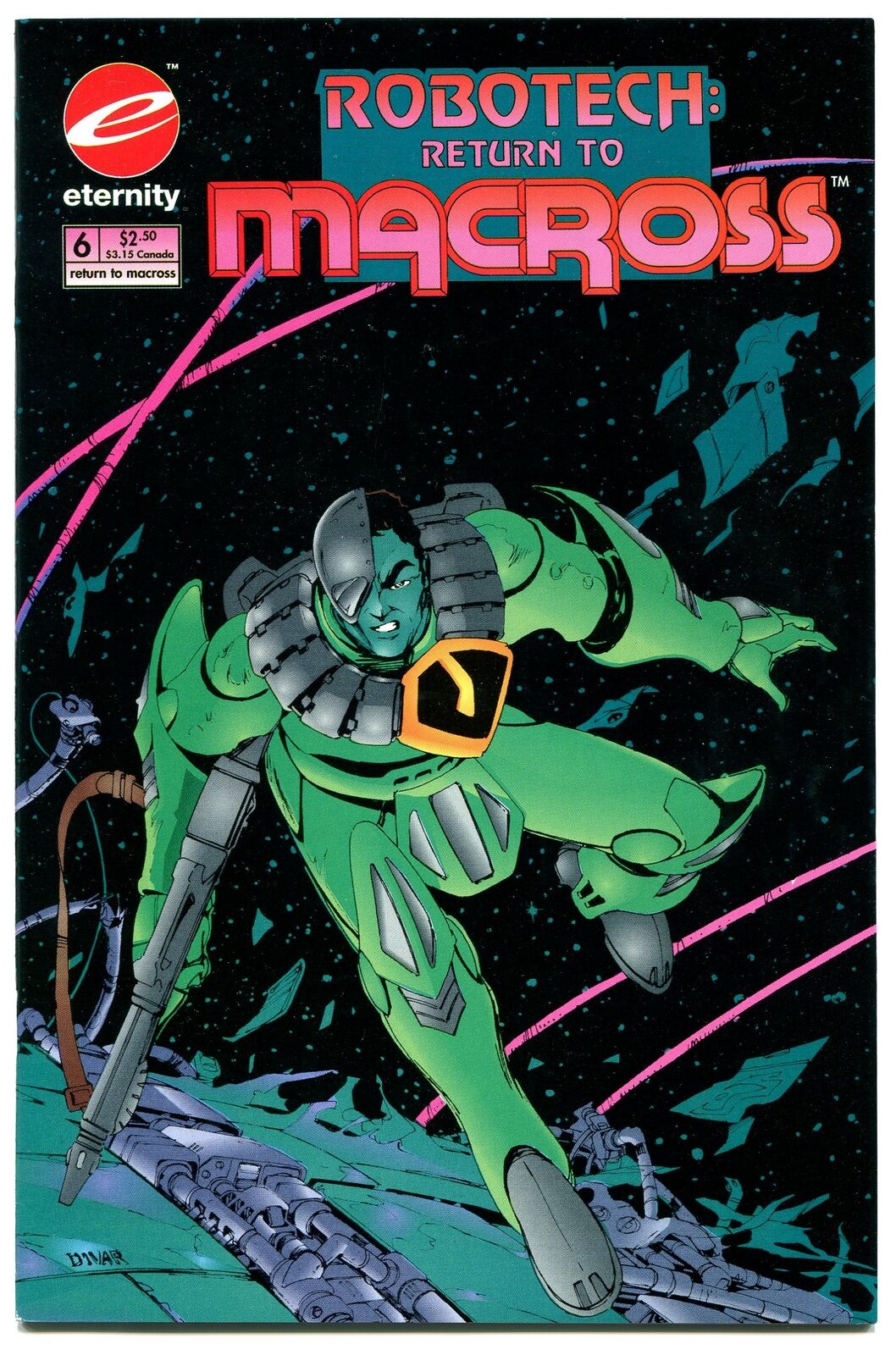 Robotech: Return To Macross #6 Eternity Comics 1993 | Comic Books ...