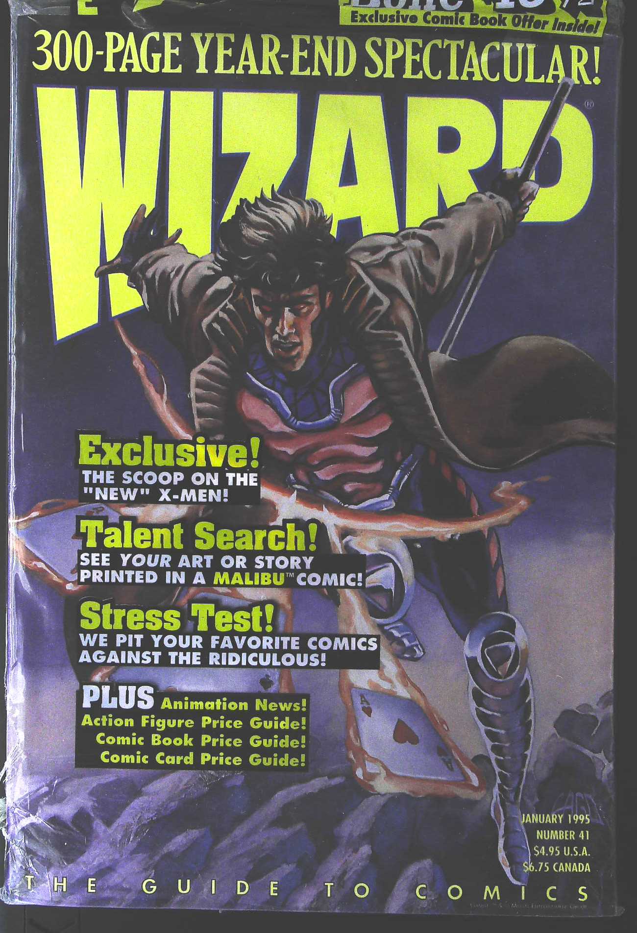 Wizard Magazine #41, NM + (Actual scan) | Comic Books - Modern Age ...