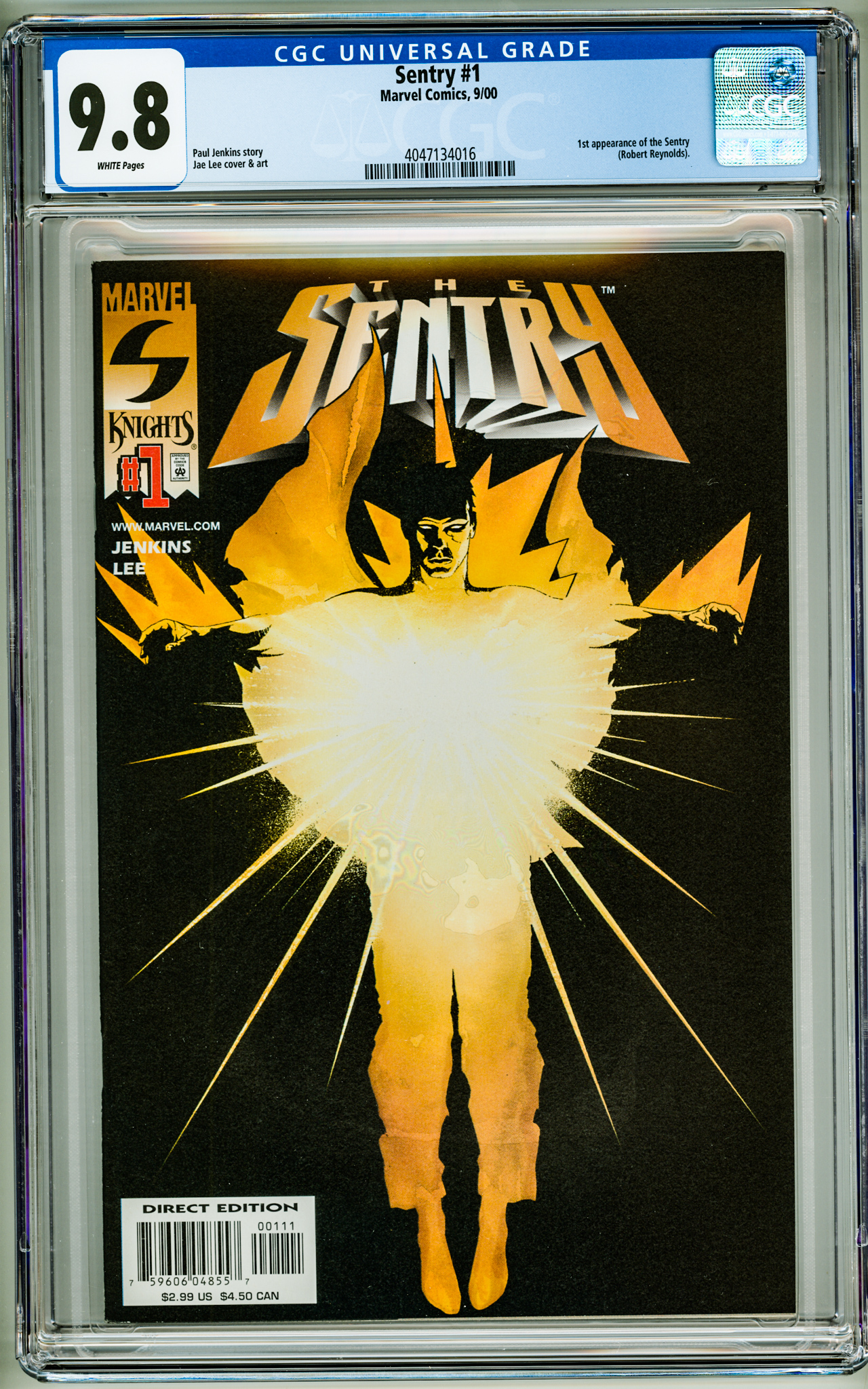 Sentry #1 (2000) CGC 9.8! 1st Appearance of the Sentry! | Comic Books ...