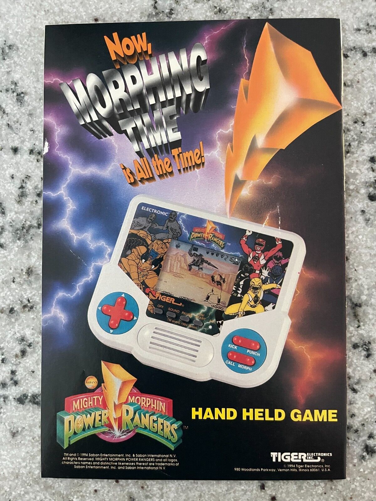 Mighty Morphin Power Rangers # 2 NM Hamilton Comic Book Saban Rita Pink ...