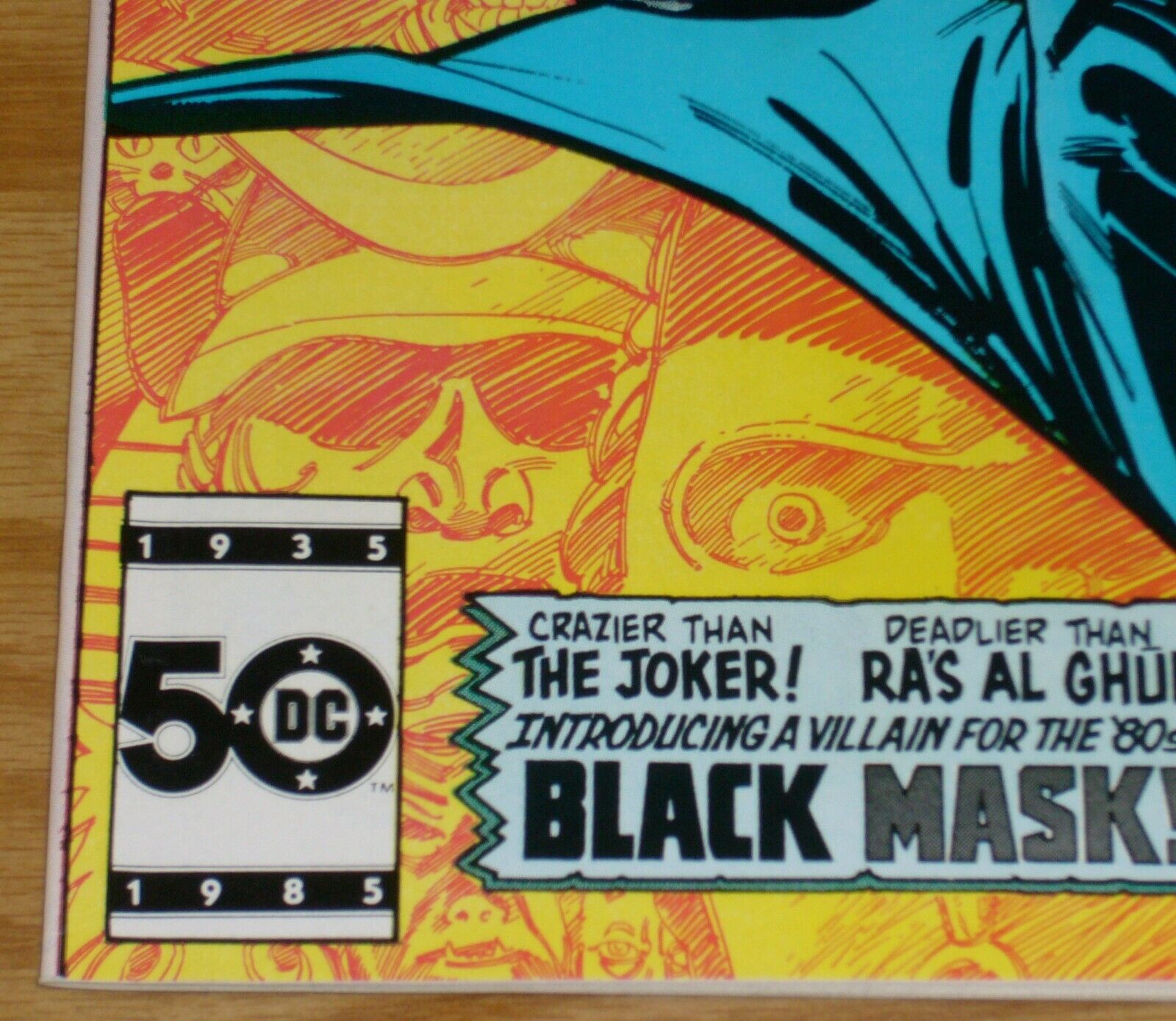 Batman #386 doug moench 1ST BLACK MASK direct market - dc comics ...