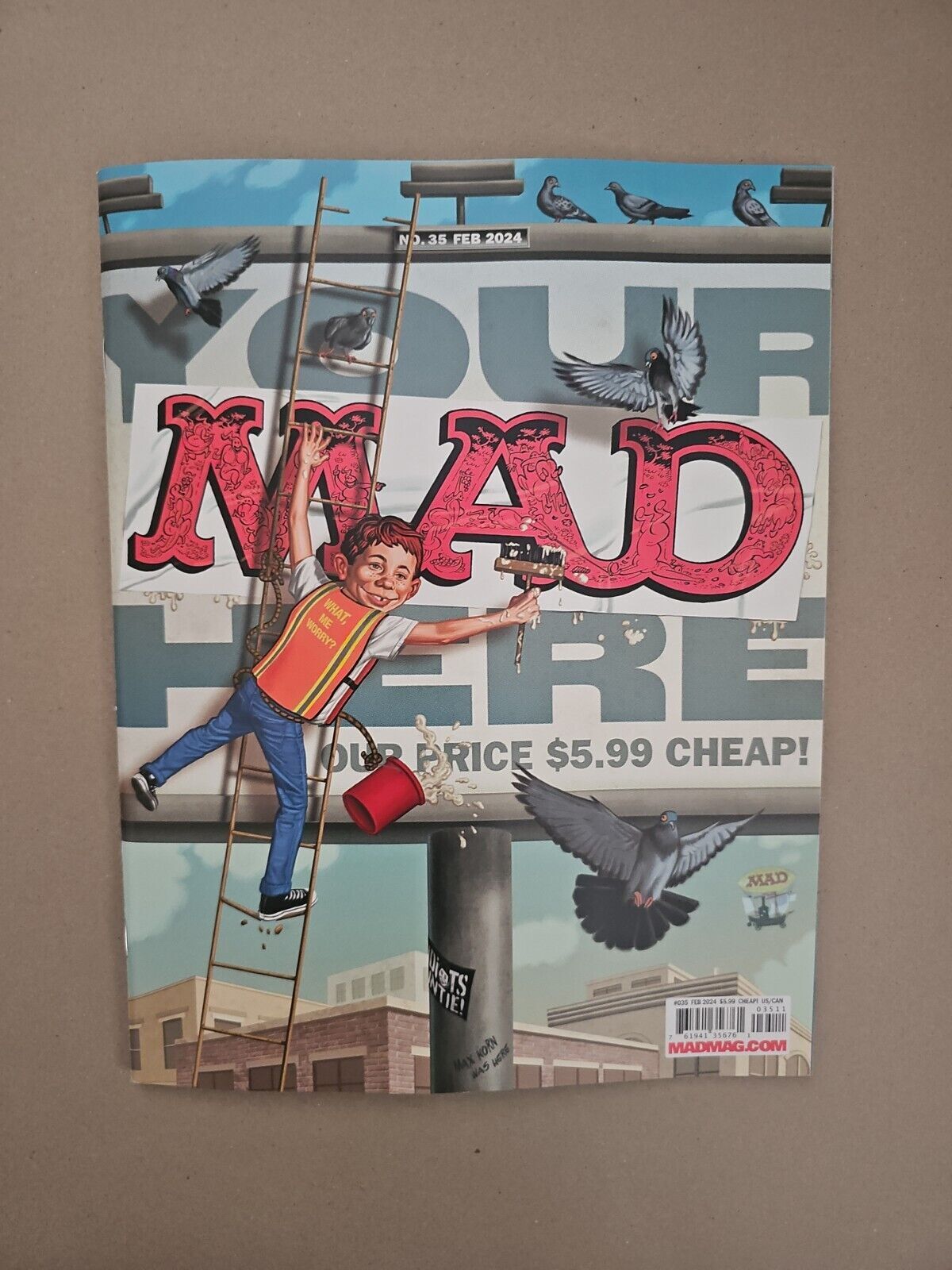 New Feb 2024 MAD MAGAZINE 35 the ADS issue NM | International - Comic ...