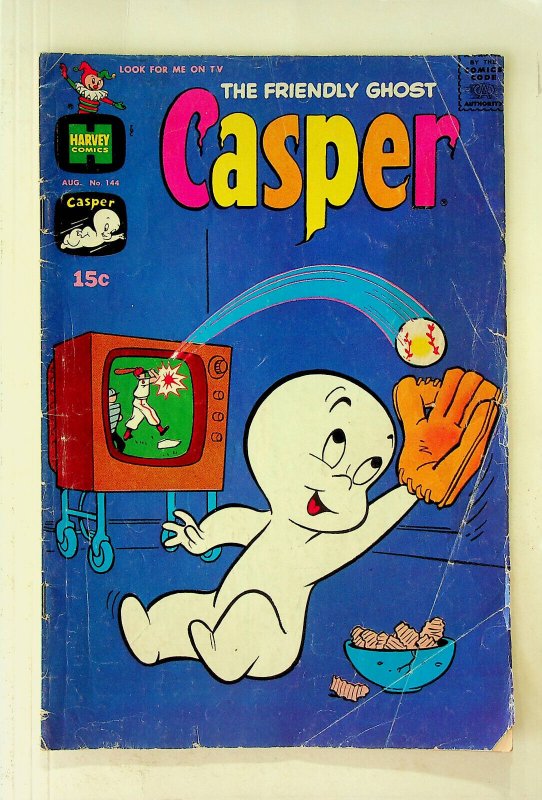 Casper #144 (Aug 1970, Harvey) - Good | Comic Books - Modern Age ...