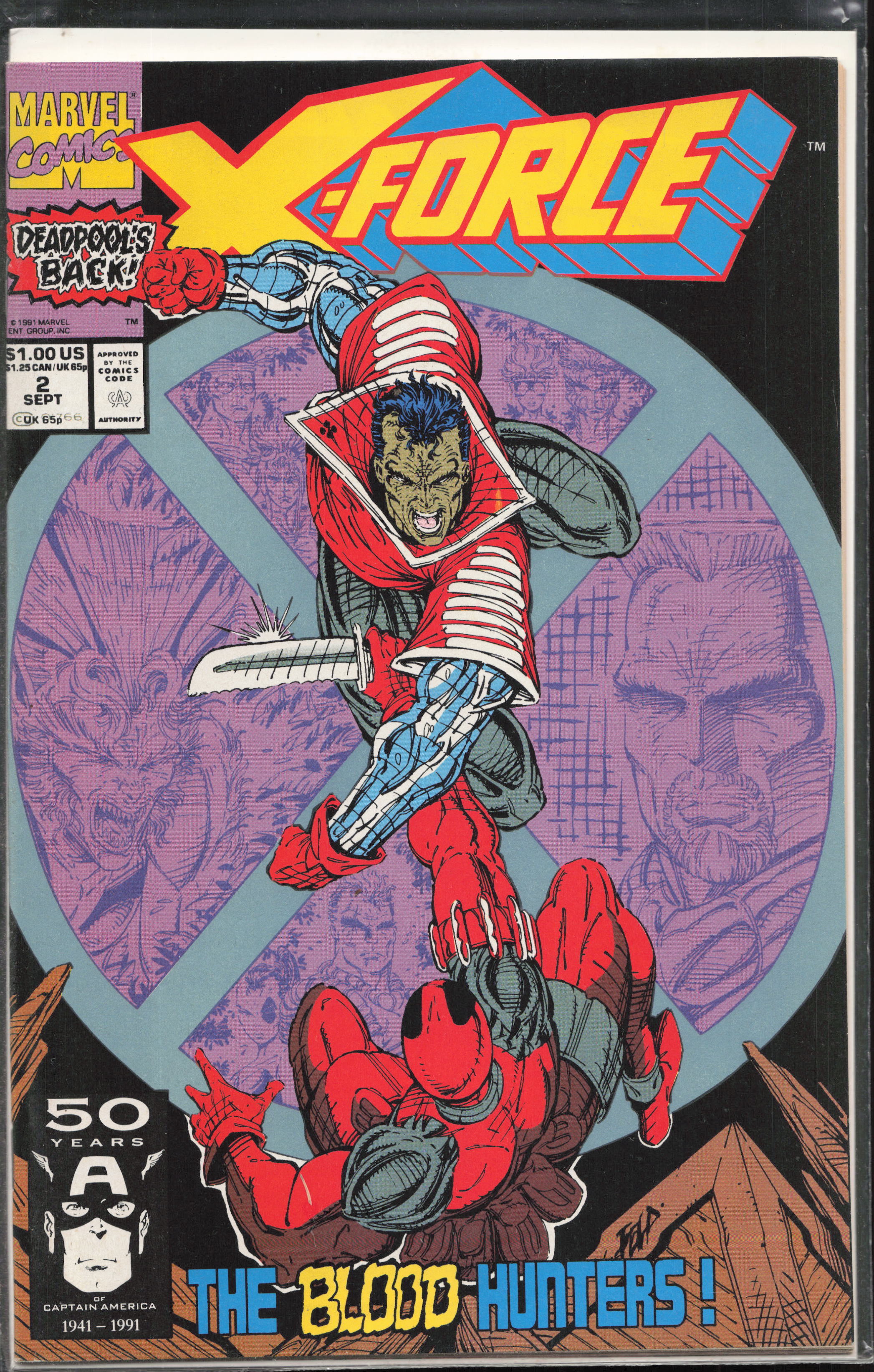 X-Force #2 Direct Edition (1991) X-Force [Key Issue] | Comic Books ...