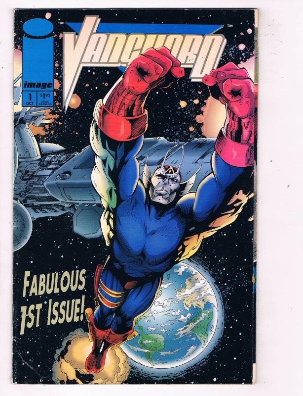 Vanguard (1993 1st Series) #1 Image Comic Book Wraparound gatefold ...