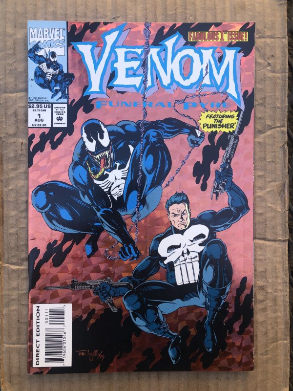 Venom: Funeral Pyre #1 (1993) | Comic Books - Modern Age, Marvel, Venom ...