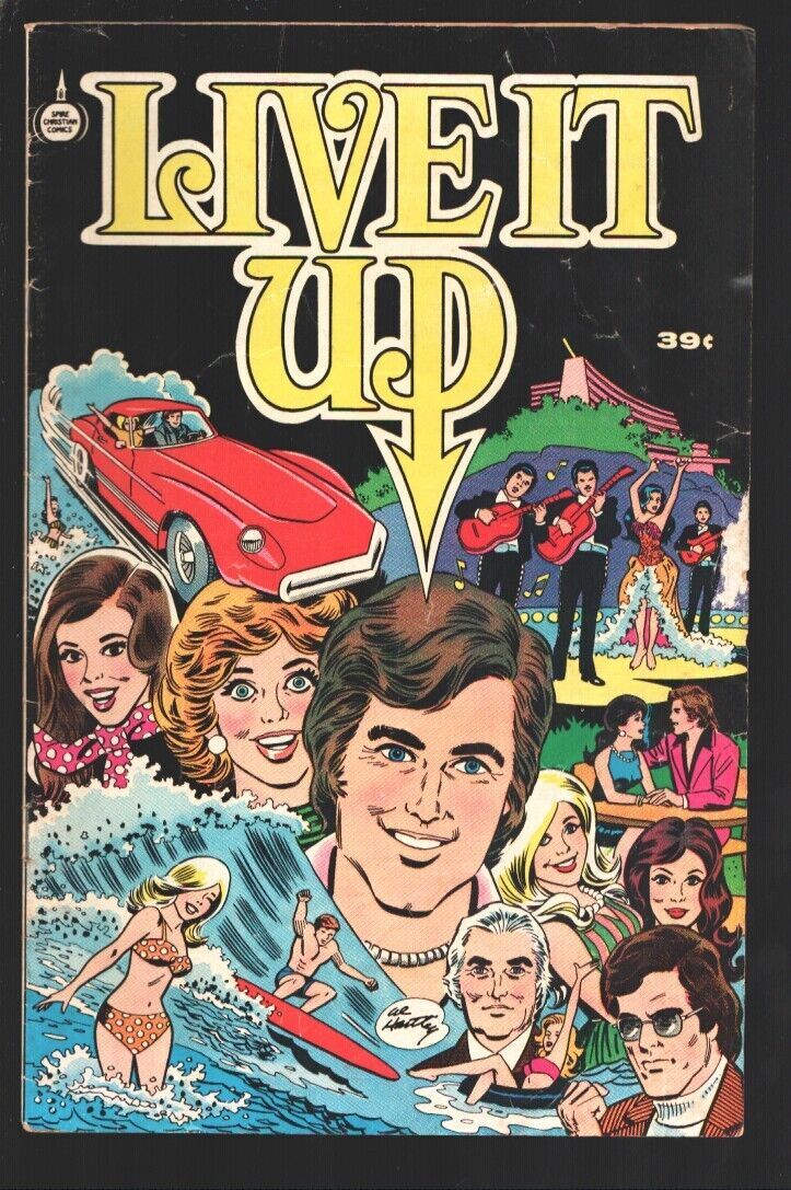Live It Up-no # 1976-Fleming H. Revell Co.-Al Hartley art-Spire ...