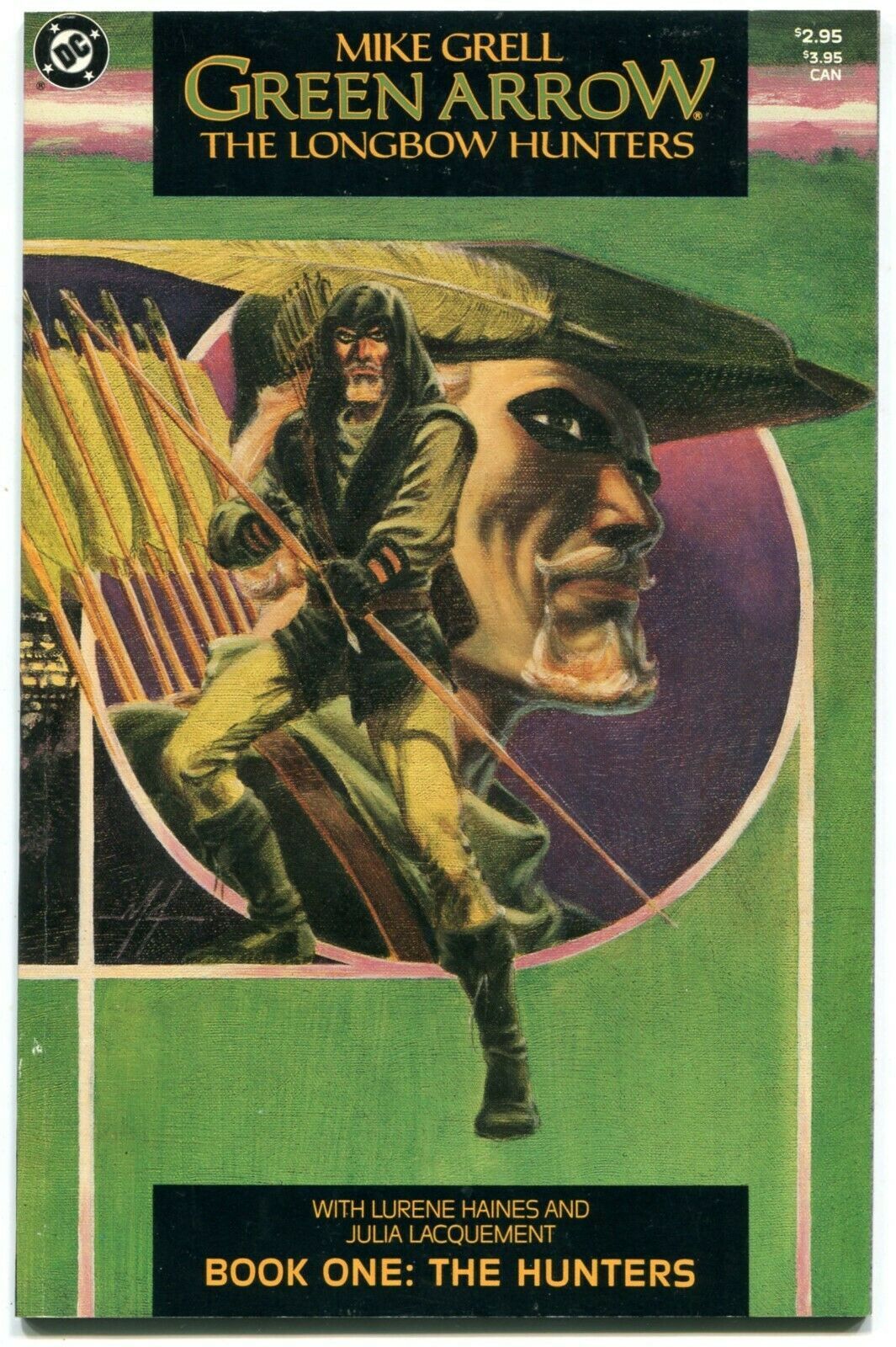 Green Arrow Longbow Hunters 1 2 VFNM 9.0 DC 1987 Copper Age Shado ...