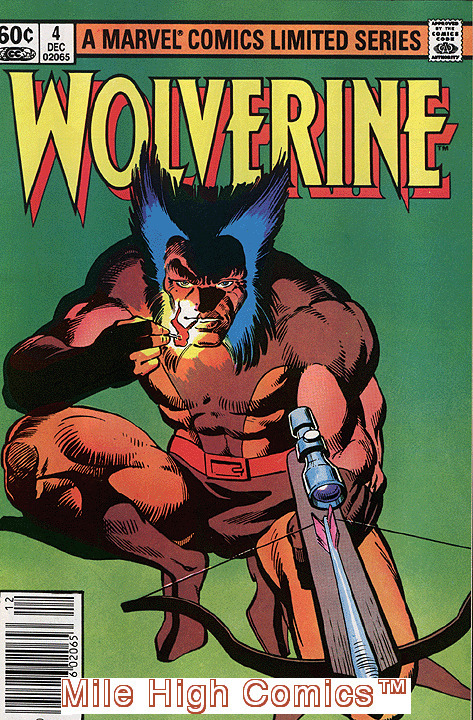 Wolverine (1982 Series) (Marvel Limited Series) #4 Newsstand Fair ...